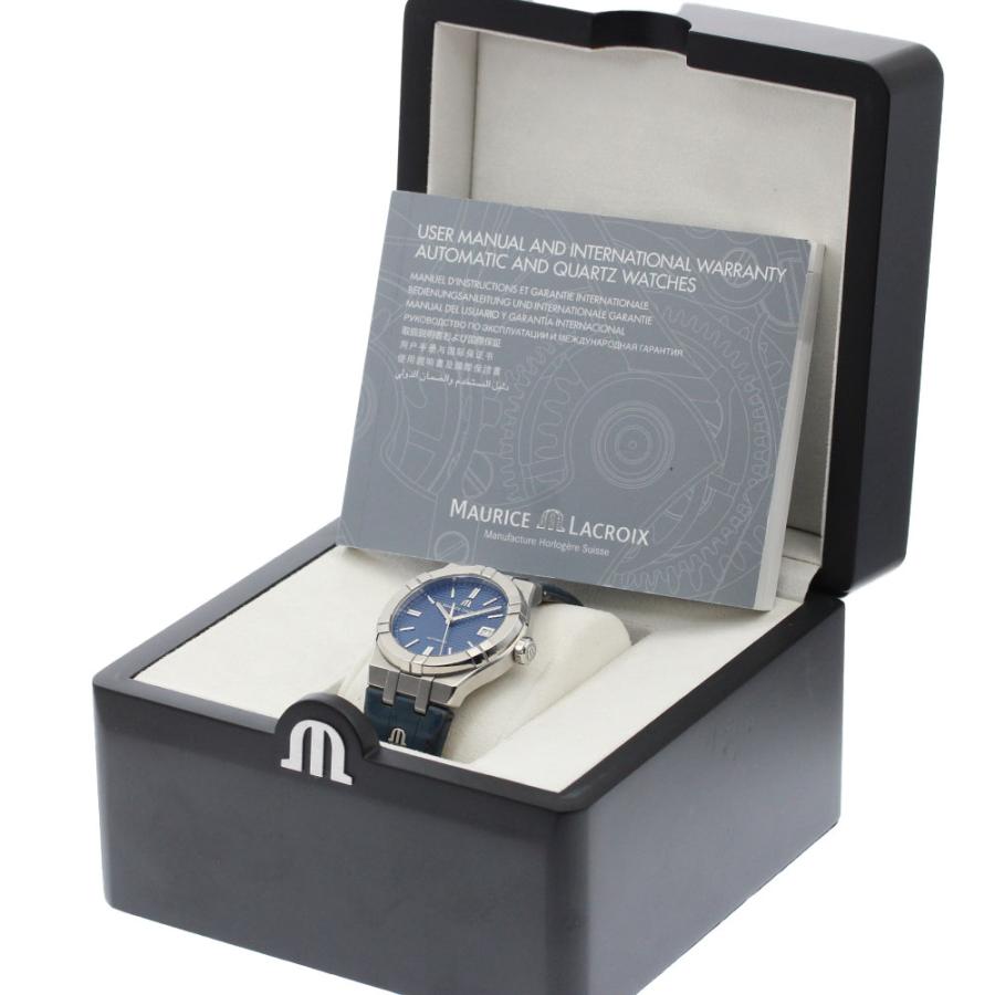 モーリス・ラクロア Maurice Lacroix AI6007-SS002-430-1 アイコン デイト 自動巻き メンズ 内箱・保証書付き ...