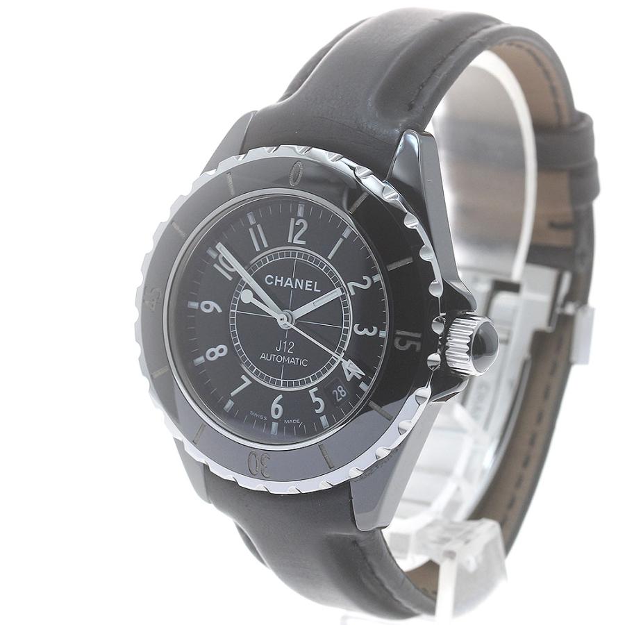 CHANEL（シャネル） CHANEL H0683 J12 38MM 黒セラミック 自動巻き メンズ _880331 : CLOSER ...