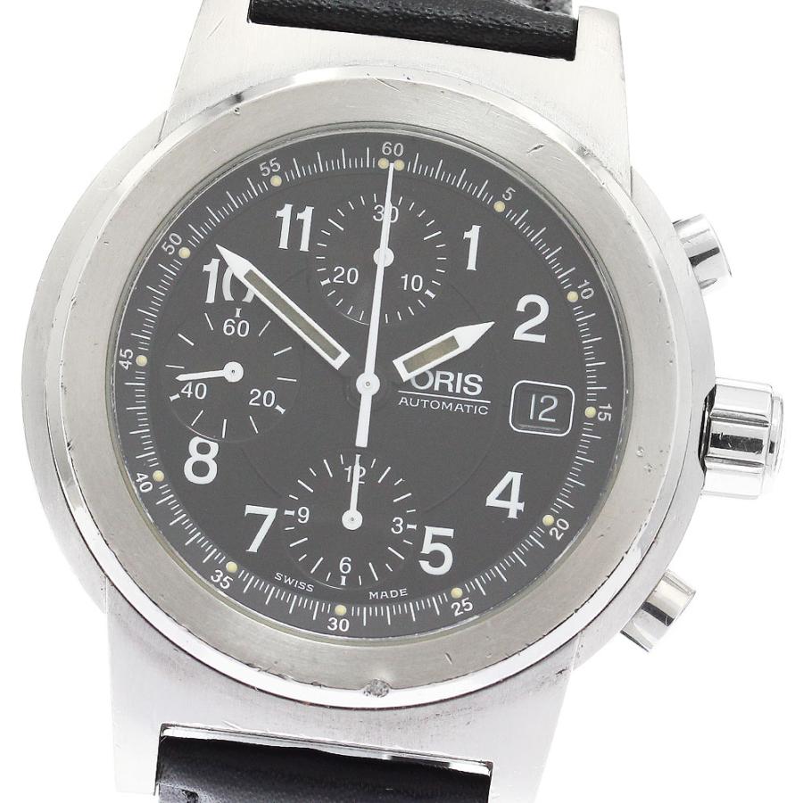 ORIS オリス 7511 ビッグクラウン クロノグラフ 自動巻き メンズ _881022 : CLOSER Yahoo!ショップ - 通販 - Yahoo!ショッピング