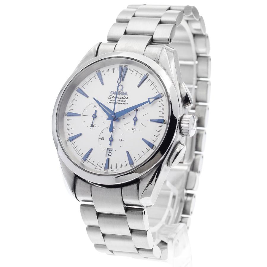 OMEGA オメガ 2512.30 シーマスター アクアテラ クロノグラフ 自動巻き メンズ 保証書付き_881390 : CLOSER Yahoo!ショップ - 通販 - Yahoo!ショッピング