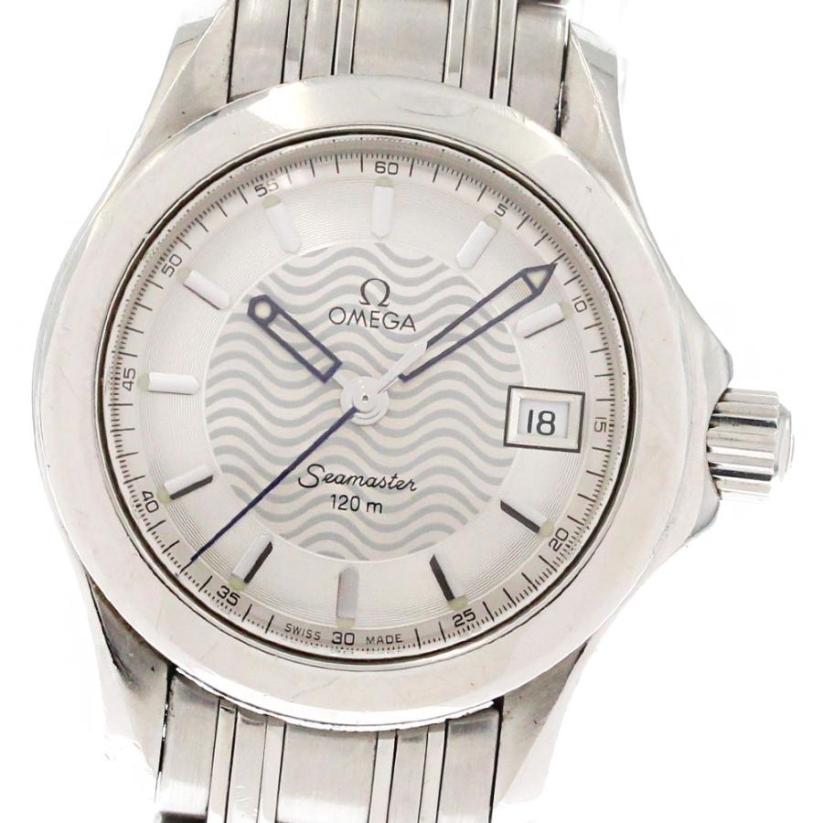 OMEGA オメガ 2581.31 シーマスター120 デイト クォーツ レディース 箱・保証書付き_882053 : CLOSER ...