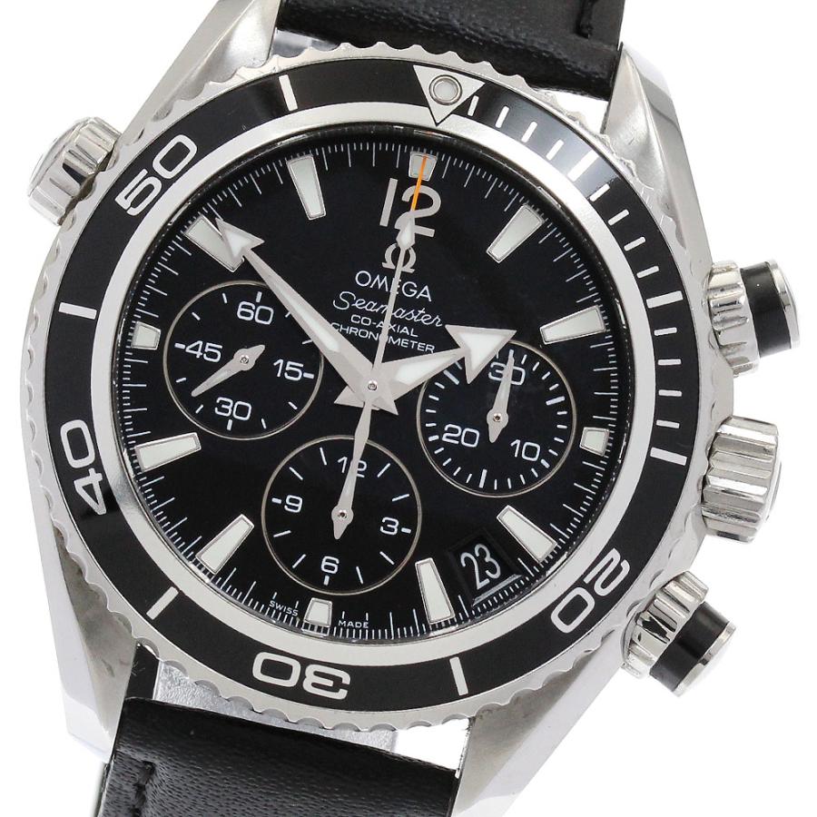 OMEGA オメガ 222.32.38.50.01.001 シーマスター プラネットオーシャン クロノグラフ 自動巻き メンズ 保証書付き ...