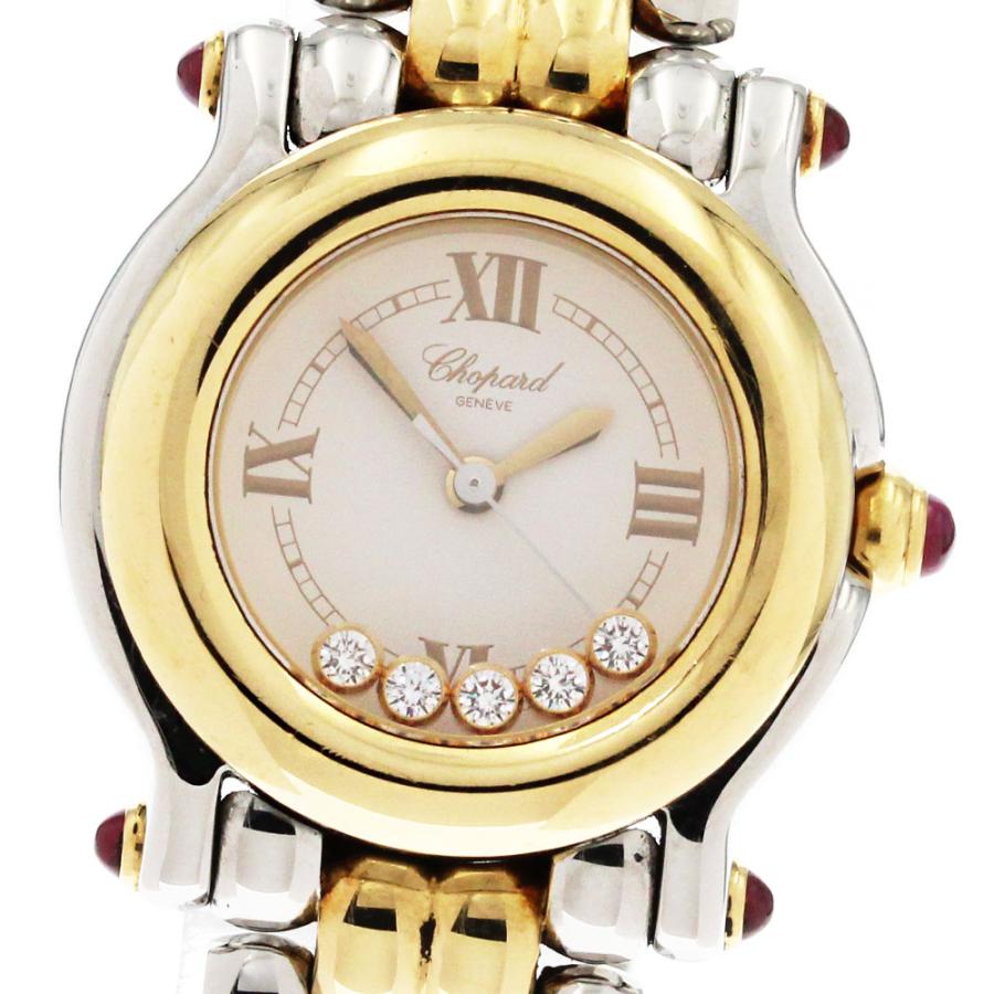 Chopard ショパール 27/8278-21 ハッピースポーツ 5Pダイヤ クォーツ レディース _882928 : CLOSER Yahoo!ショップ - 通販 - Yahoo!ショッピング