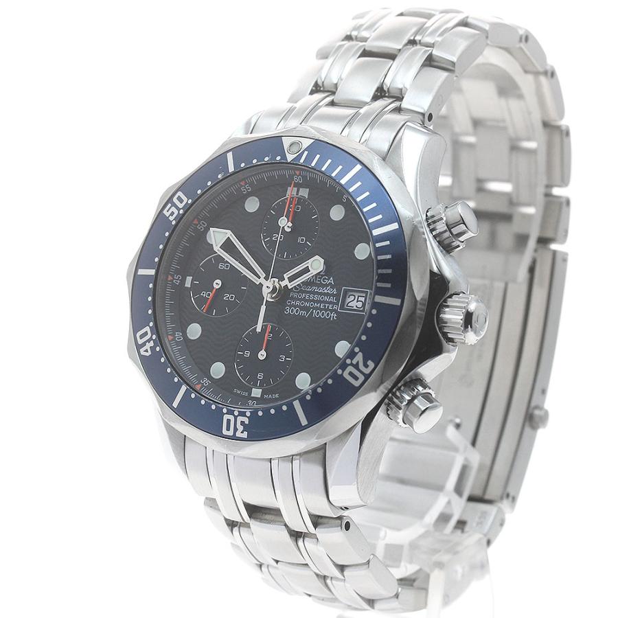 OMEGA オメガ 2599.80 シーマスター300 デイト クロノグラフ 自動巻き メンズ _883104 : CLOSER Yahoo!ショップ - 通販 - Yahoo!ショッピング