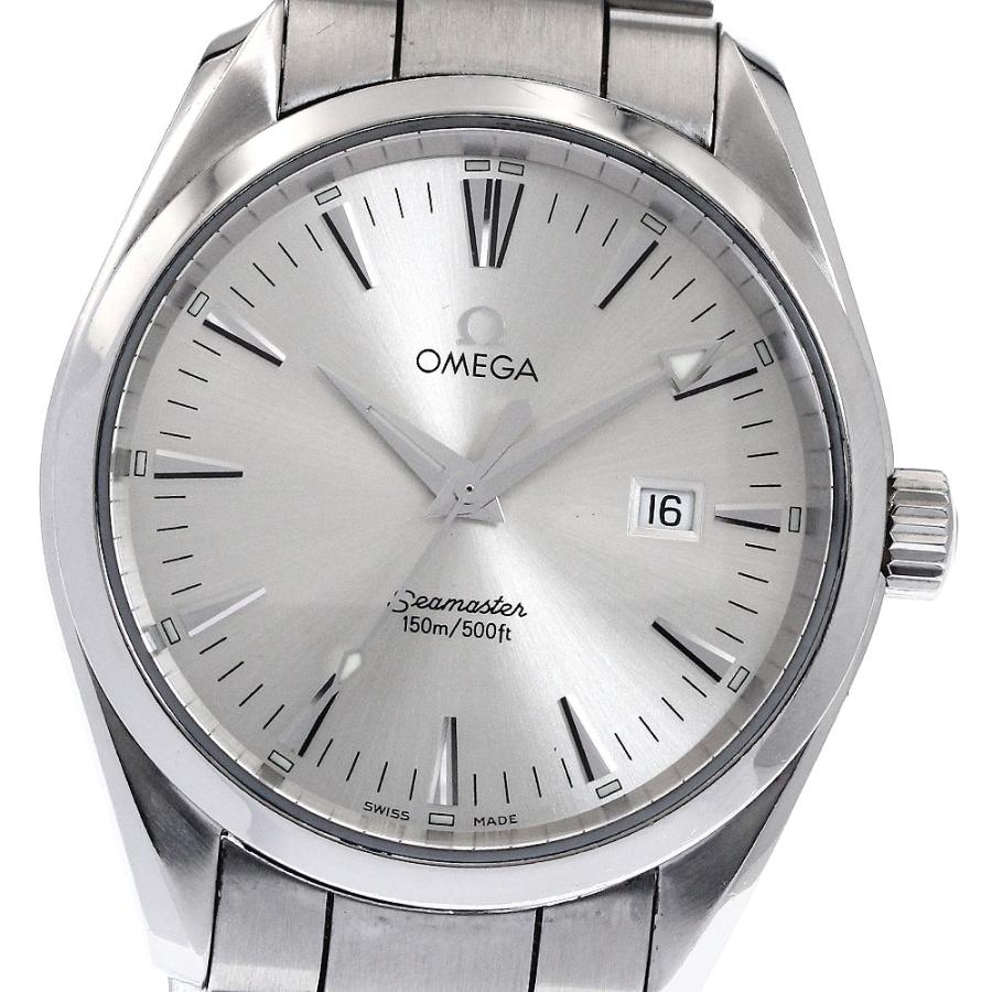 OMEGA オメガ 2517.30 シーマスター アクアテラ デイト クォーツ メンズ _883118 : CLOSER Yahoo!ショップ - 通販 - Yahoo!ショッピング