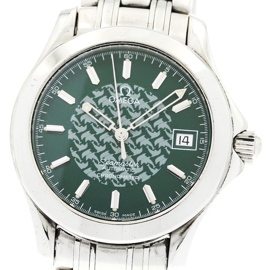 OMEGA オメガ 2506.70 シーマスター120 ジャックマイヨール1998 デイト 自動巻き メンズ _883125 : CLOSER ...