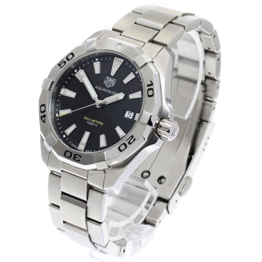 TAG HEUER タグホイヤー WBD1110 アクアレーサー デイト クォーツ メンズ 箱・保証書付き_883221 : CLOSER ...