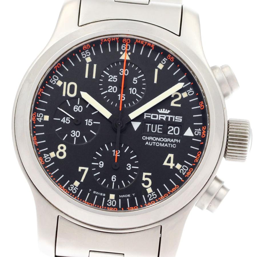 FORTIS フォルティス 635.22.141 B42 クロノグラフ デイデイト 自動巻き メンズ _883225 : CLOSER Yahoo!ショップ - 通販 - Yahoo!ショッピング