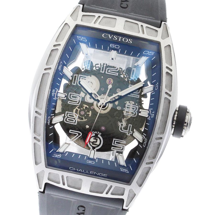 CVSTOS クストス CVT-JET-SL チャレンジ ジェットライナー デイト 自動巻き メンズ 美品 保証書付き_883513 : CLOSER Yahoo!ショップ - 通販 ...