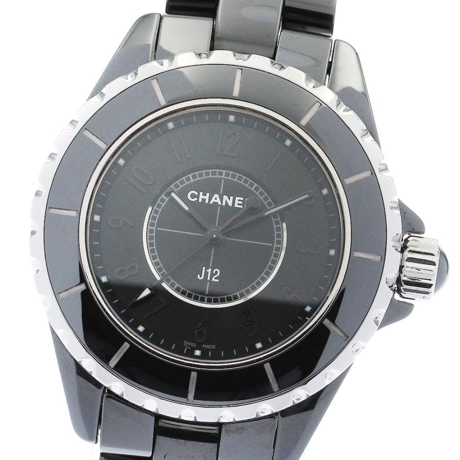 CHANEL シャネル H3828 J12 インテンスブラック クォーツ レディース 良品 保証書付き_883529 : CLOSER Yahoo!ショップ - 通販 - Yahoo!ショッピング