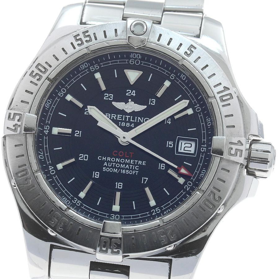 ブライトリング BREITLING A17380 コルト デイト 自動巻き メンズ _883637 : CLOSER Yahoo!ショップ - 通販 - Yahoo!ショッピング