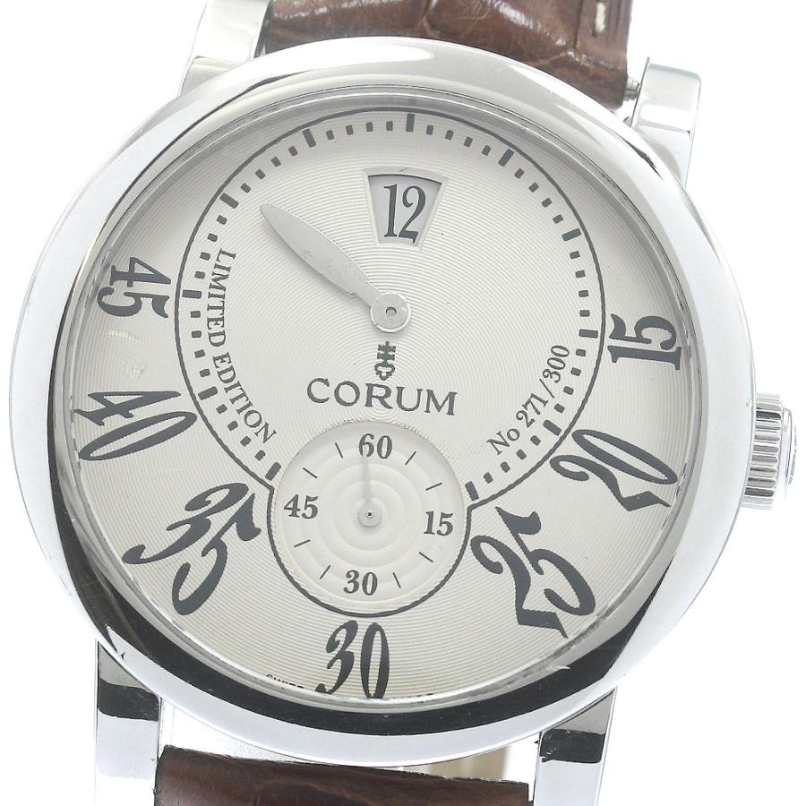 CORUM コルム 154.201.20 クラシカル ジャンピングアワー デイト 手巻き メンズ _883850 : CLOSER Yahoo!ショップ - 通販 - Yahoo!ショッピング