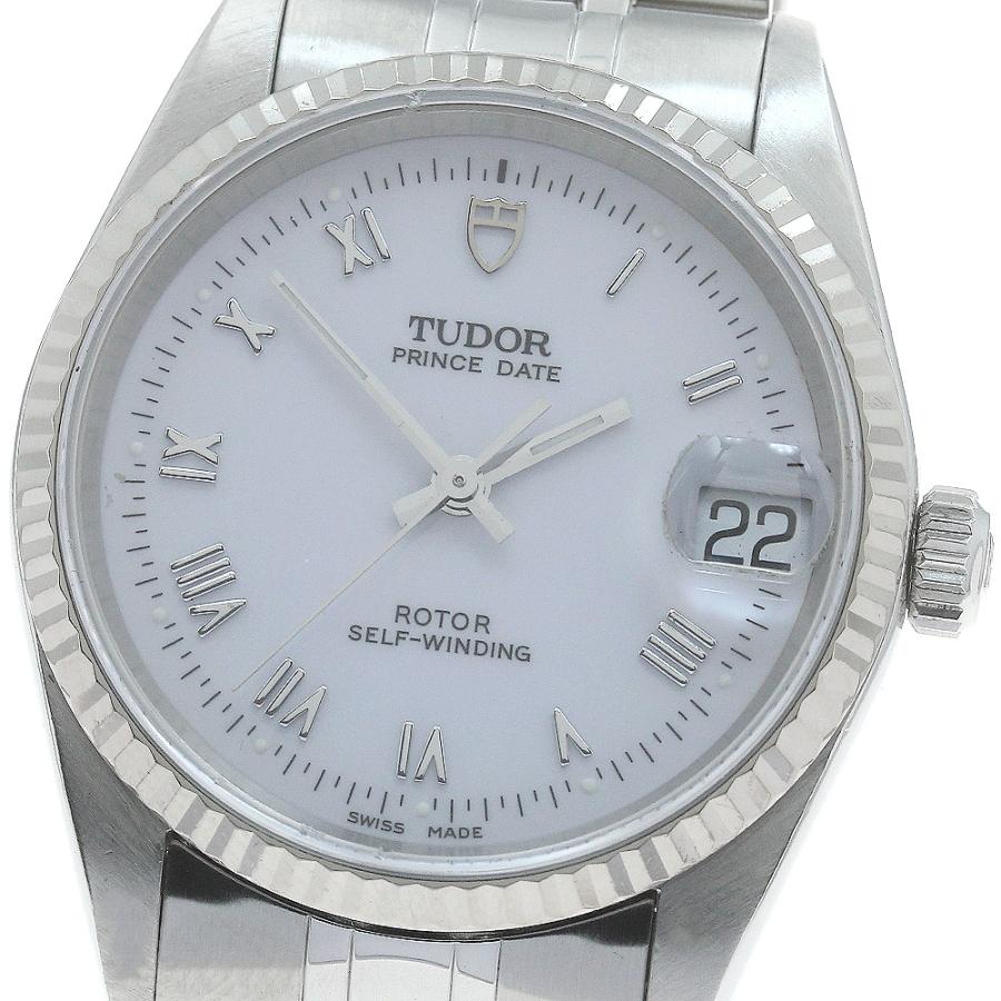 TUDOR チュードル 72034 プリンス デイト WGベゼル 自動巻き ボーイズ _883865 : CLOSER Yahoo!ショップ ...