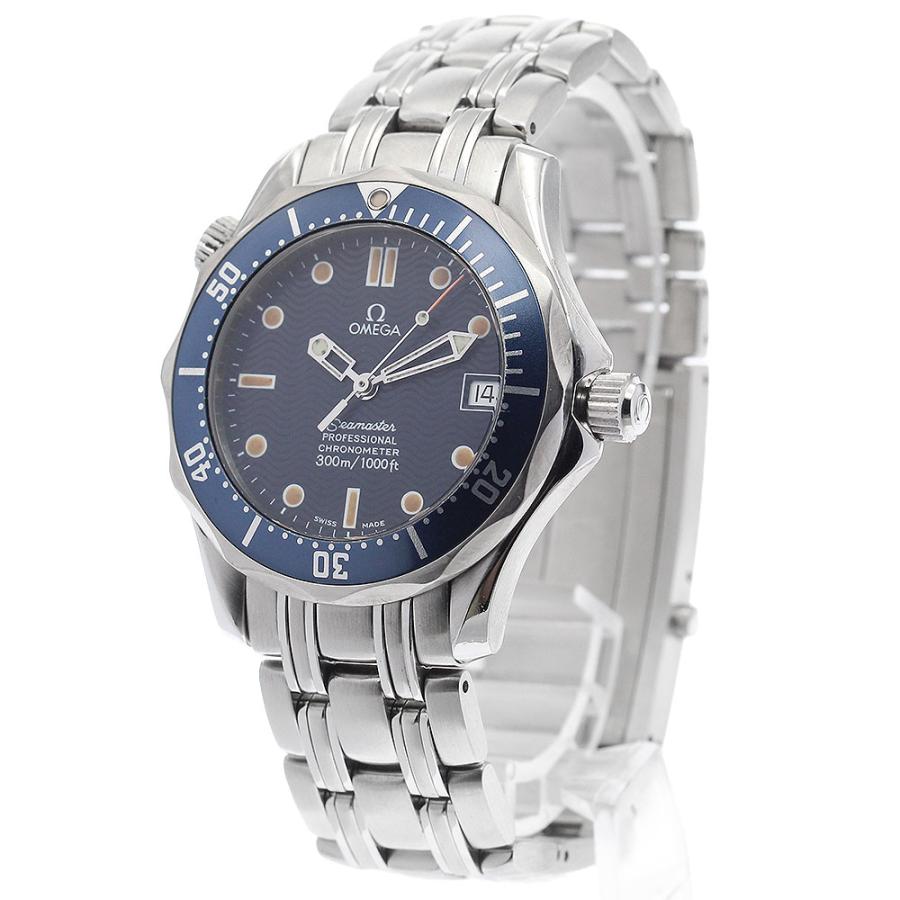 OMEGA 訳あり オメガ 2551.80 シーマスター300 デイト 自動巻き ボーイズ _883955 : CLOSER Yahoo ...