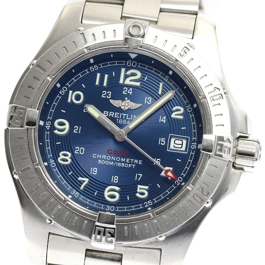 ブライトリング（BREITLING） BREITLING A74380 コルト デイト クォーツ メンズ _884030 : CLOSER Yahoo!ショップ - 通販 - Yahoo!ショッピング