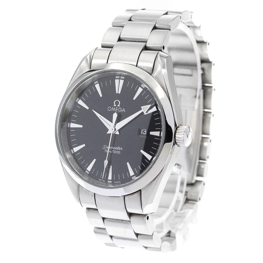 OMEGA オメガ 2517.80 シーマスター アクアテラ デイト クォーツ メンズ _884043 : CLOSER Yahoo!ショップ - 通販 - Yahoo!ショッピング