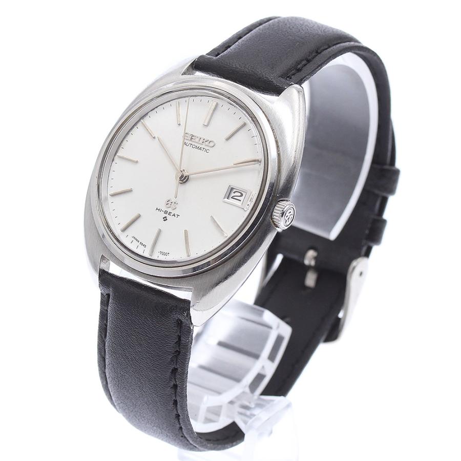 SEIKO セイコー 5645-7000 グランドセイコー デイト Cal.5645A 自動巻き メンズ _884085 : CLOSER ...