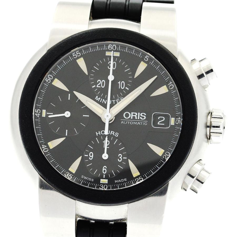 ORIS オリス 7521 TT1 クロノグラフ デイト 自動巻き メンズ 良品 _884128 : CLOSER Yahoo!ショップ - 通販 - Yahoo!ショッピング