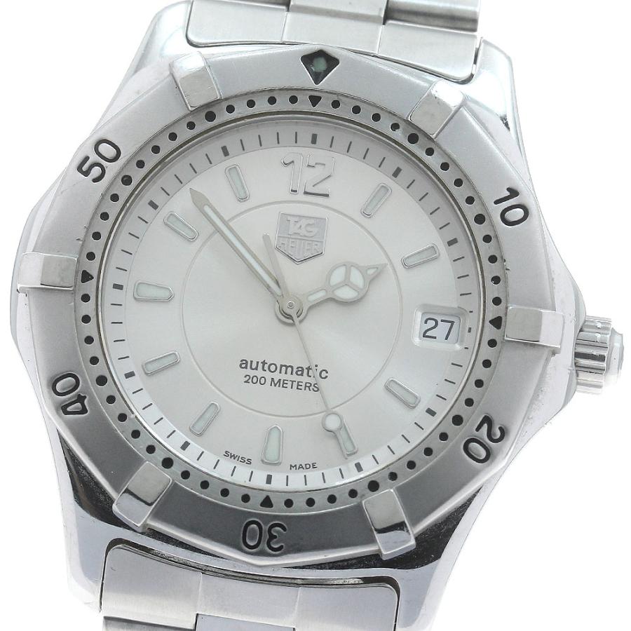 TAG HEUER タグホイヤー WK2116-0 2000シリーズ デイト 自動巻き メンズ _884310 : CLOSER Yahoo!ショップ - 通販 - Yahoo!ショッピング