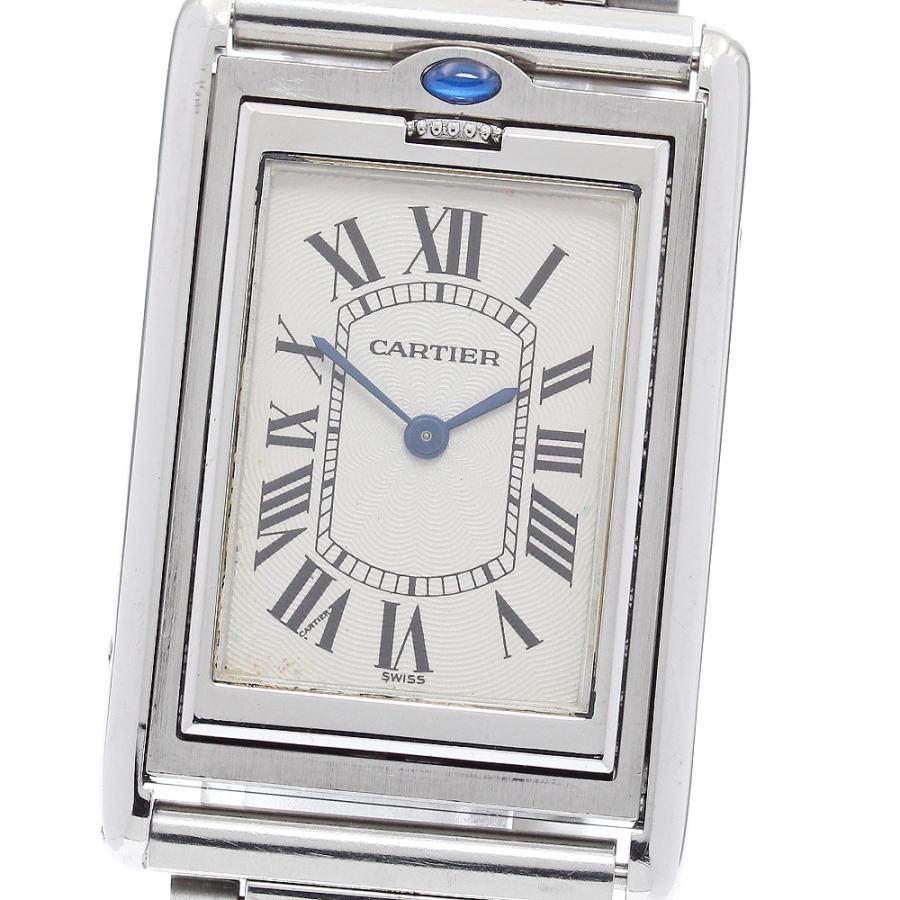 Cartier カルティエ CARTIER W1011358 タンクバスキュラントLM 手巻き メンズ _884360 : CLOSER Yahoo!ショップ - 通販 - Yahoo!ショッピング