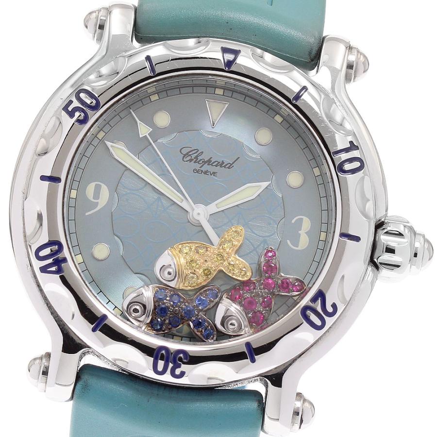 Chopard ショパール 28/8347/8-402 ハッピースポーツ ハッピーフィッシュ デイト クォーツ メンズ _884492 : CLOSER Yahoo!ショップ - 通販 ...
