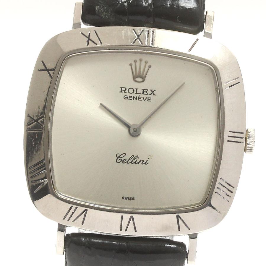 ROLEX ロレックス 3830 チェリーニ K18WG Cal.1600 手巻き メンズ _884585 : CLOSER Yahoo ...