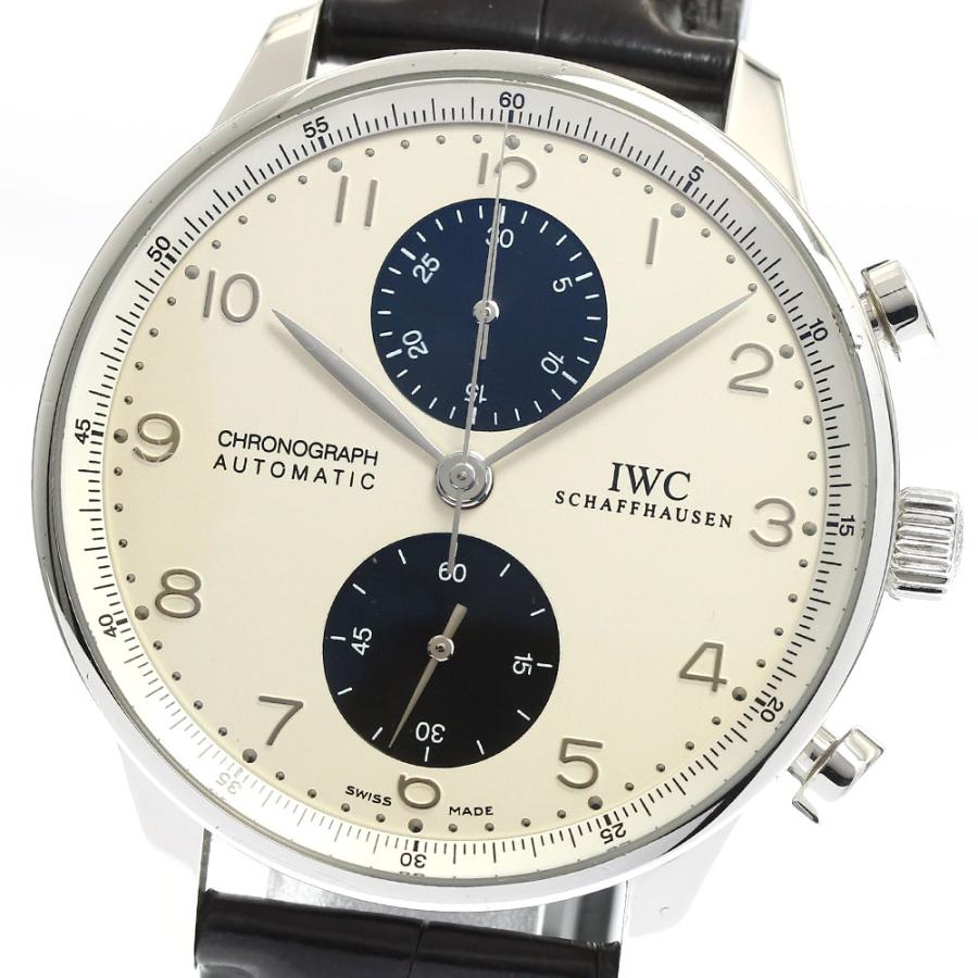 IWC SCHAFFHAUSEN IW371464 ポルトギーゼ クロノグラフ 自動巻き メンズ _885087 : CLOSER Yahoo!ショップ - 通販 - Yahoo!ショッピング