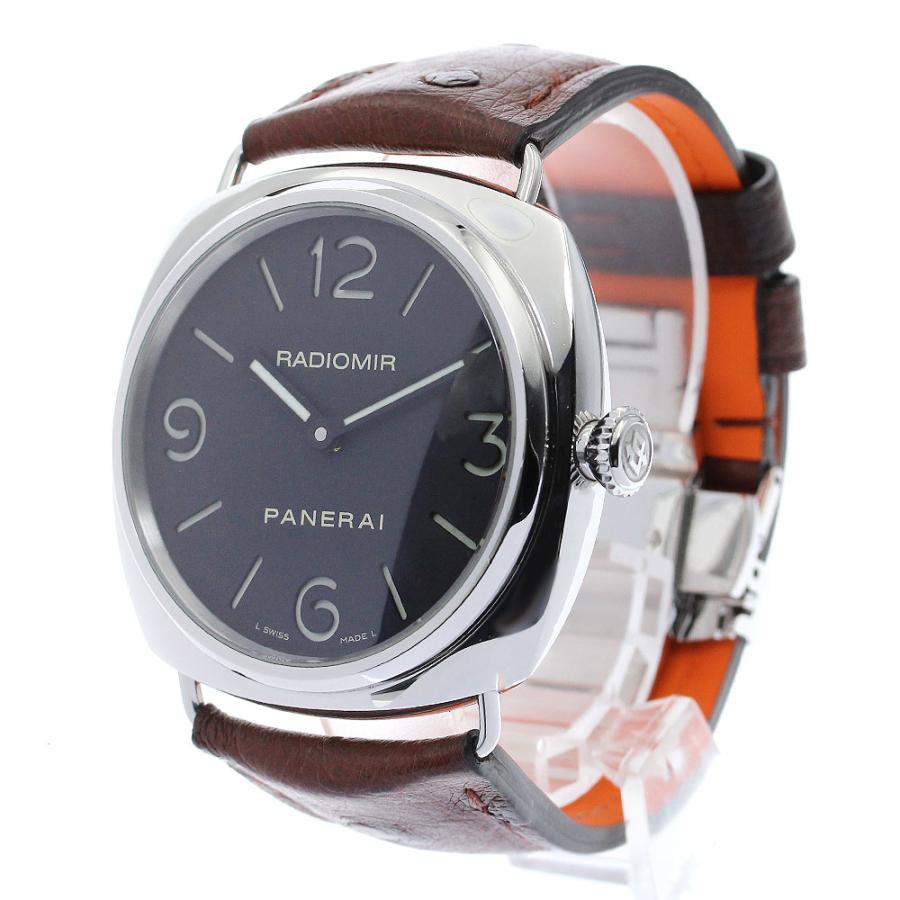 OFFICINE PANERAI パネライ PAM00210 ラジオミール ベース 手巻き メンズ 保証書付き_885243 : CLOSER ...