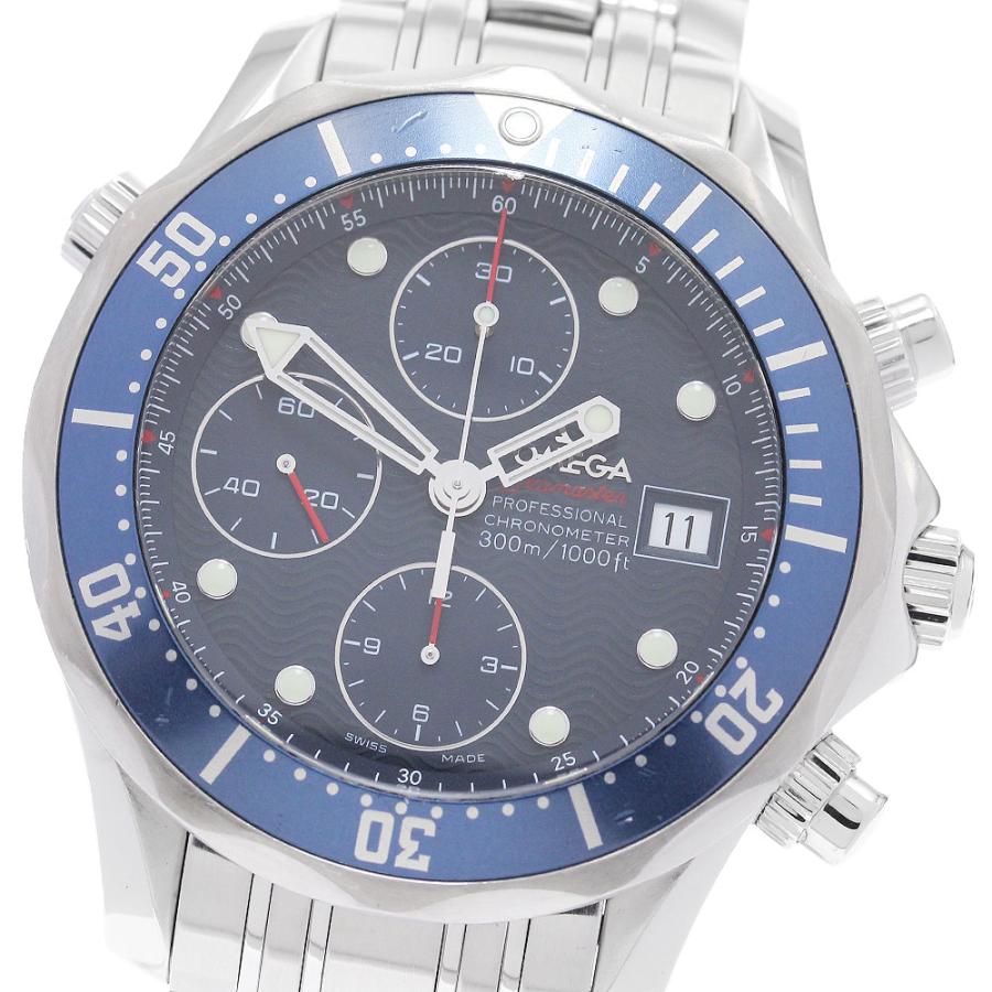 OMEGA オメガ 2225.80 シーマスター300 デイト クロノグラフ 自動巻き メンズ 良品 保証書付き_885273 : CLOSER Yahoo!ショップ - 通販 - Yahoo ...