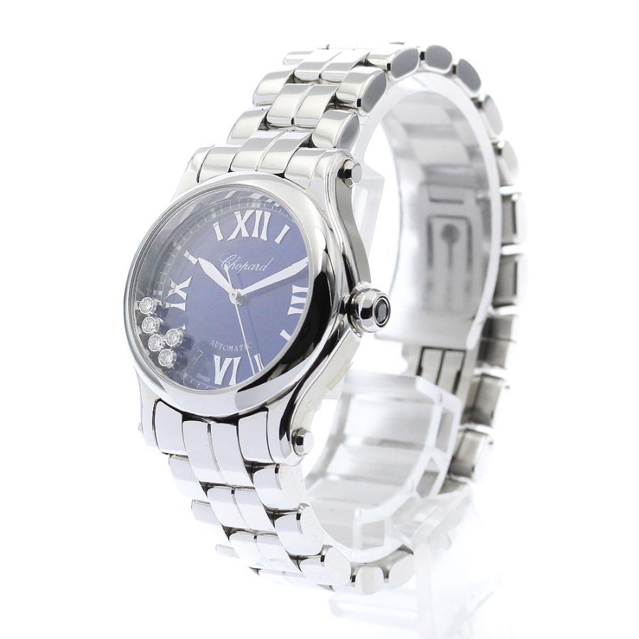 Chopard ショパール 278573-3017 ハッピースポーツ 5Pダイヤモンド 自動巻き レディース 美品 箱付き_885346 ...