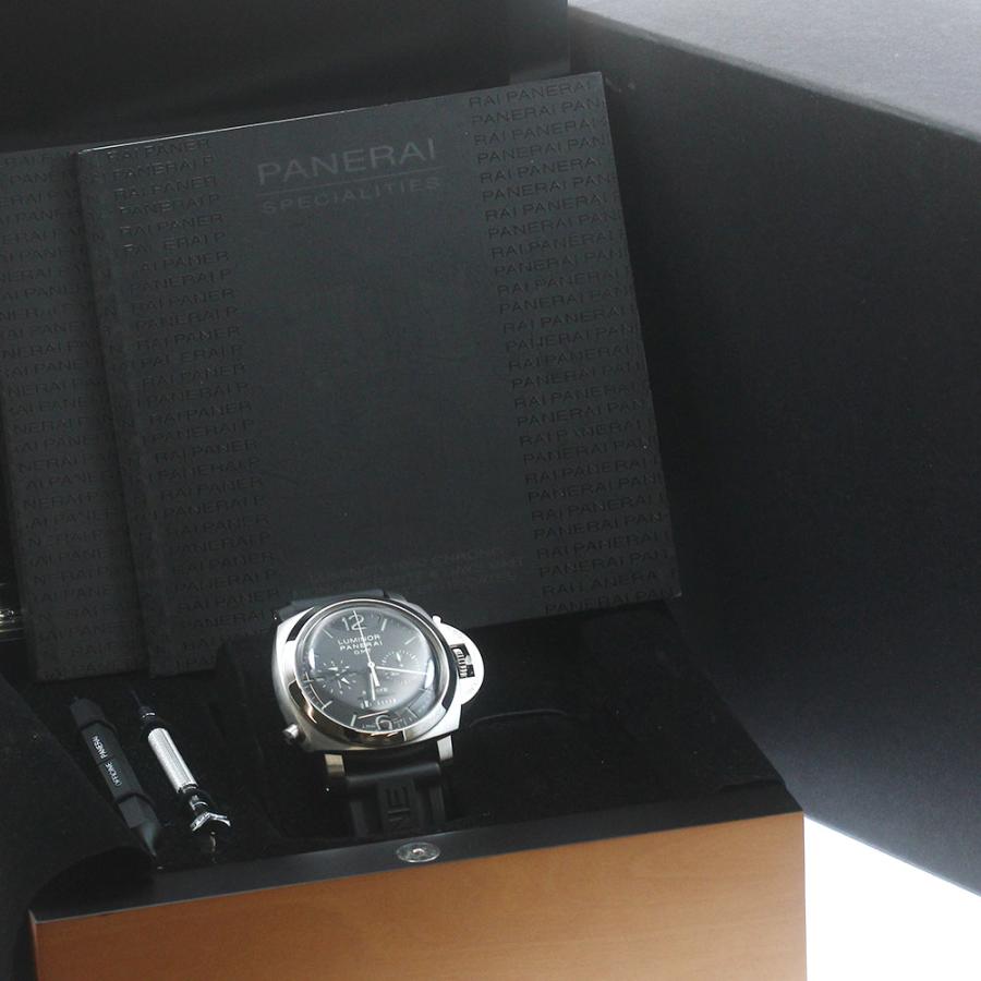 OFFICINE PANERAI パネライ PAM00275 ルミノール 8Days GMT クロノグラフ 手巻き メンズ 良品 箱・保証書 ...