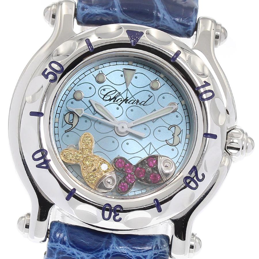 Chopard ショパール 27/8923/402 ハッピースポーツ ハッピーフィッシュ ダイヤモンド クォーツ レディース _886148 : CLOSER Yahoo!ショップ - 通販 ...