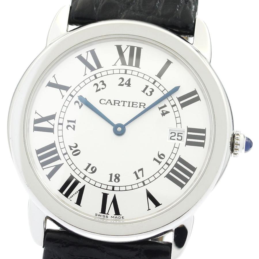Cartier カルティエ CARTIER W6700255 ロンドソロ デイト クォーツ メンズ _886513 : CLOSER Yahoo!ショップ - 通販 - Yahoo!ショッピング