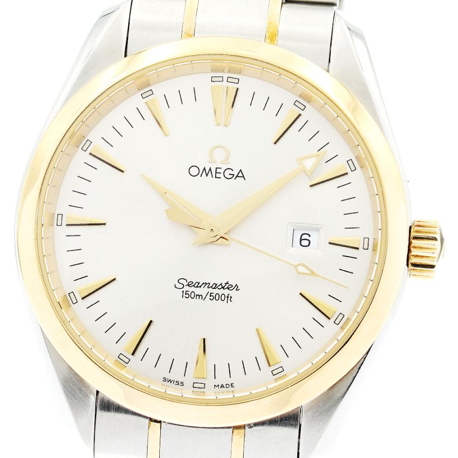 OMEGA（オメガ） OMEGA 2317.30 シーマスター アクアテラ YGコンビ デイト クォーツ メンズ 良品 _886685 ...