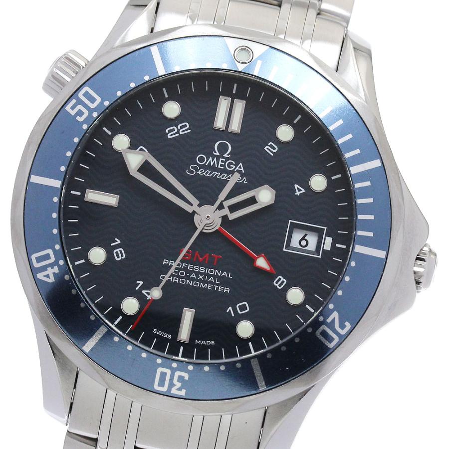 OMEGA オメガ 2535.80 シーマスター300 GMT 自動巻き メンズ _886822 : CLOSER Yahoo!ショップ ...