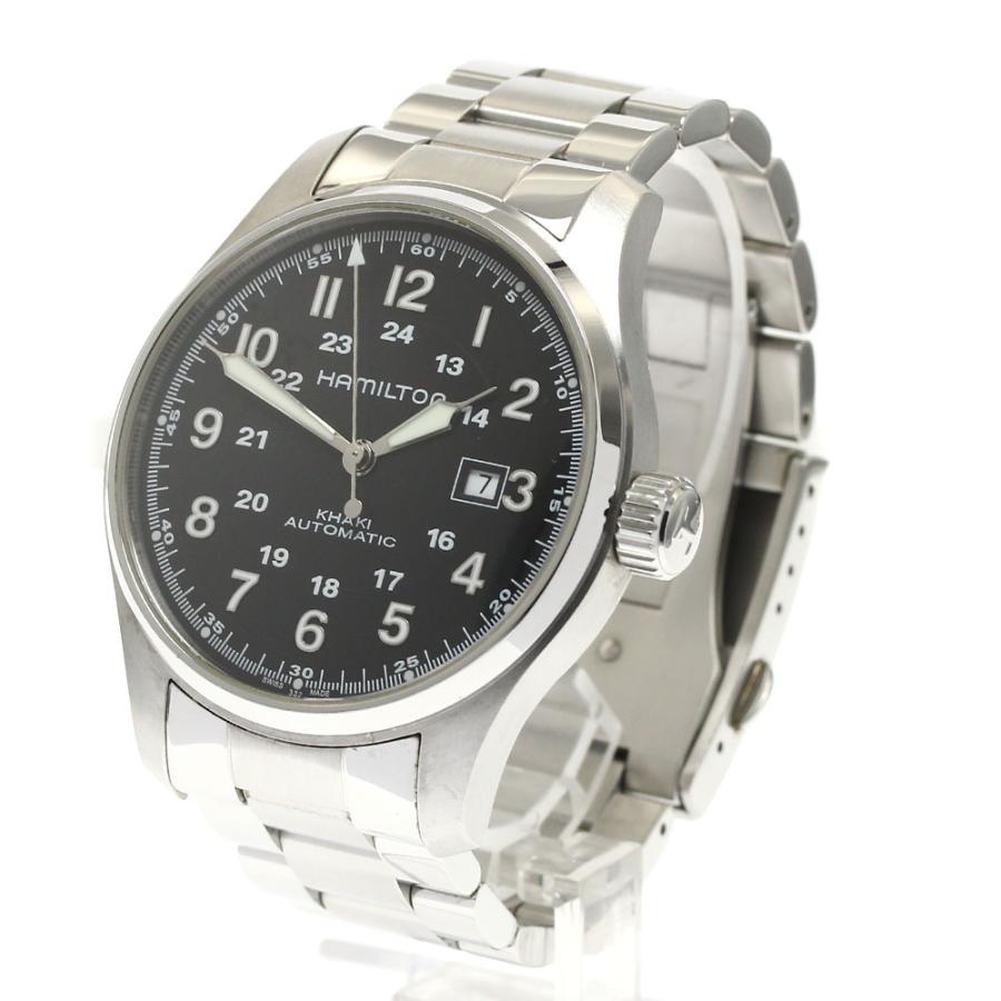 HAMILTON ハミルトン H706250 カーキ フィールド シースルーバック クォーツ メンズ 保証書付き_887191 ...