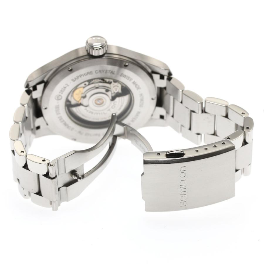 HAMILTON ハミルトン H706250 カーキ フィールド シースルーバック クォーツ メンズ 保証書付き_887191 ...