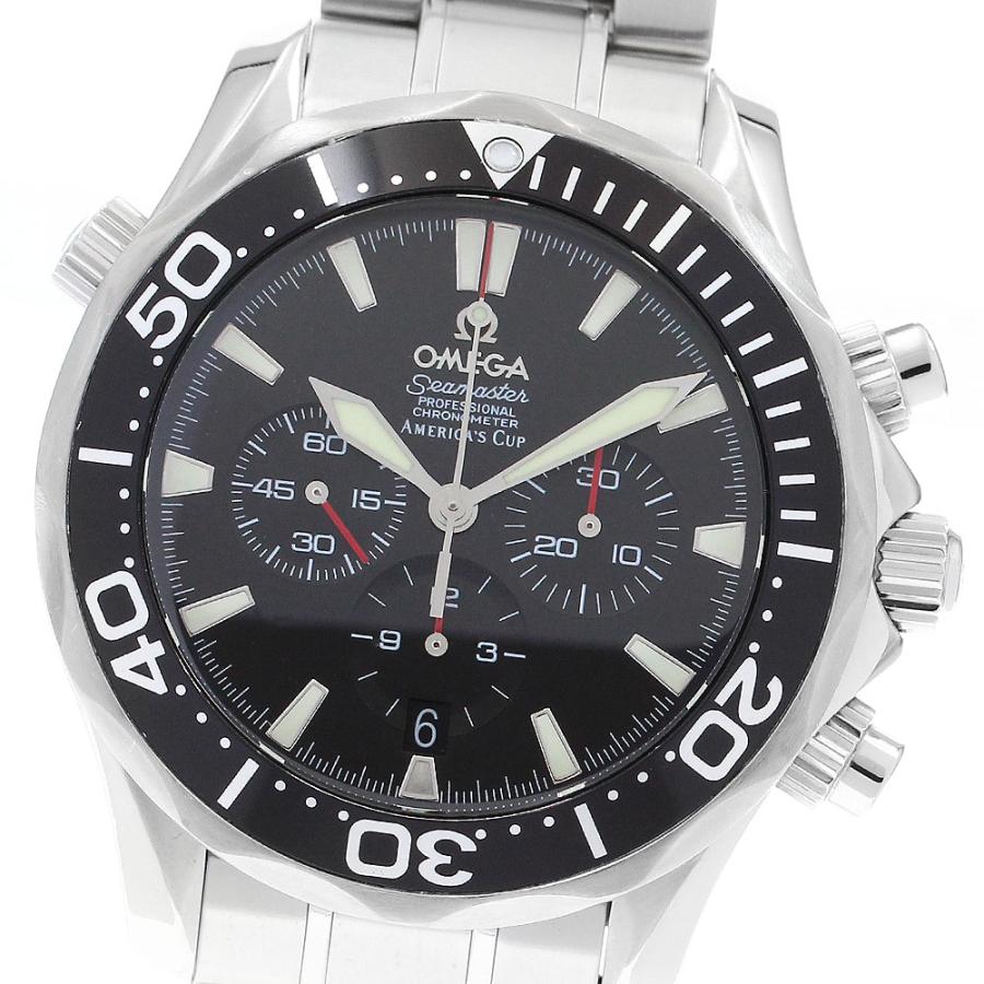 OMEGA オメガ 2594.50 シーマスター300 クロノグラフ デイト 自動巻き メンズ _887900 : CLOSER Yahoo ...