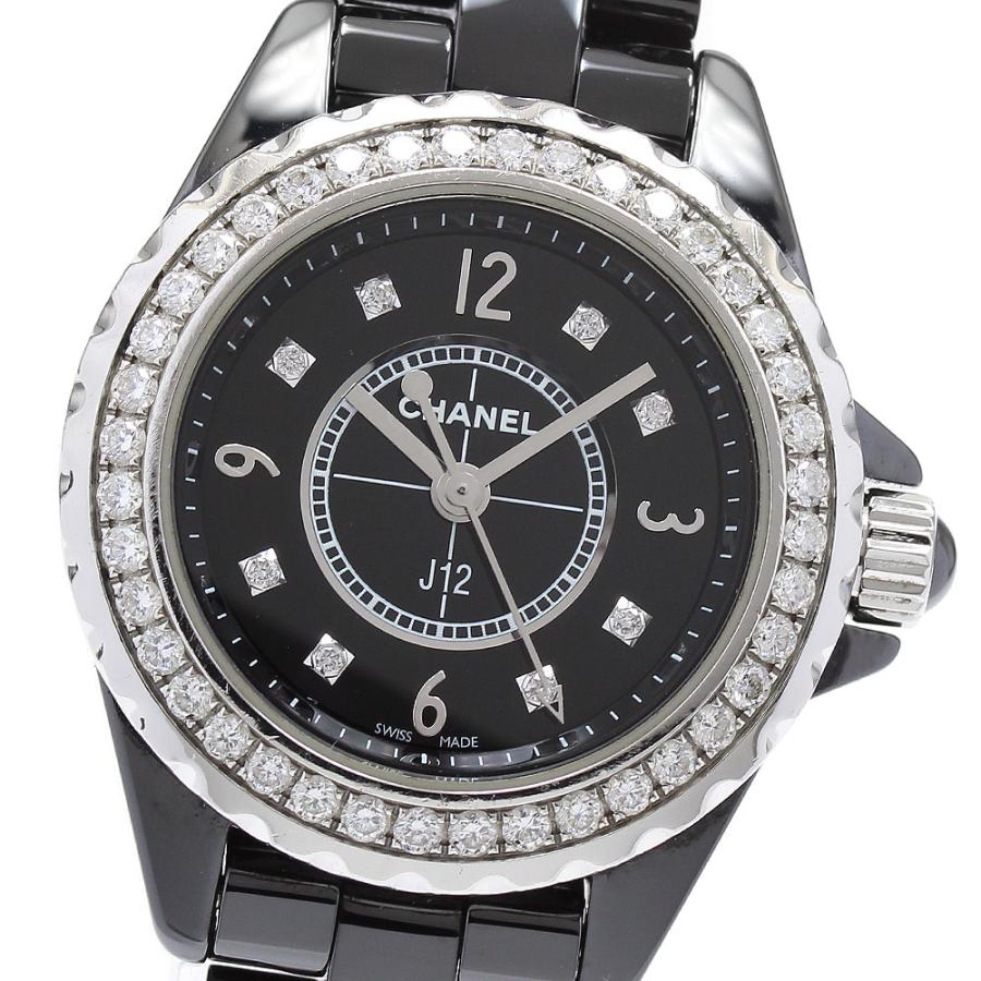 CHANEL シャネル H2571 J12 ダイヤベゼル 8P クォーツ レディース _887904 : CLOSER Yahoo!ショップ - 通販 - Yahoo!ショッピング