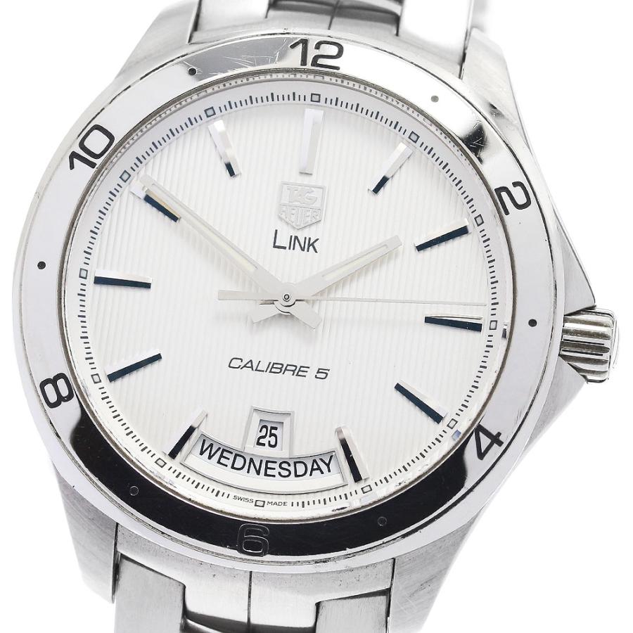 TAG HEUER（タグ・ホイヤー） TAG HEUER WAT2011 リンク デイデイト 自動巻き メンズ _888355 ...