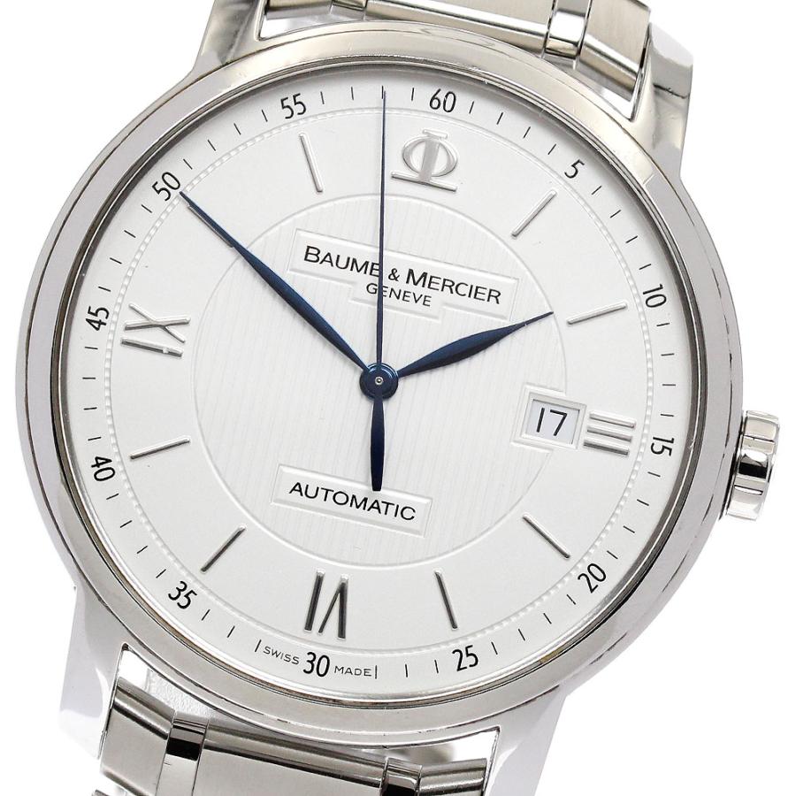 BAUME&MERCIER（ボーム&メルシエ） ボーム＆メルシェ Baume & Mercier M0A08837 クラシマ デイト 自動巻き ...