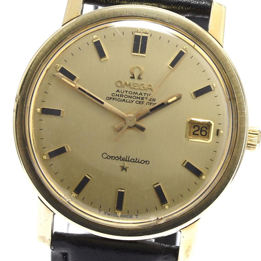 OMEGA オメガ 168.018 コンステレーション デイト Cal.564 自動巻き メンズ _888969 : CLOSER Yahoo!ショップ - 通販 - Yahoo!ショッピング