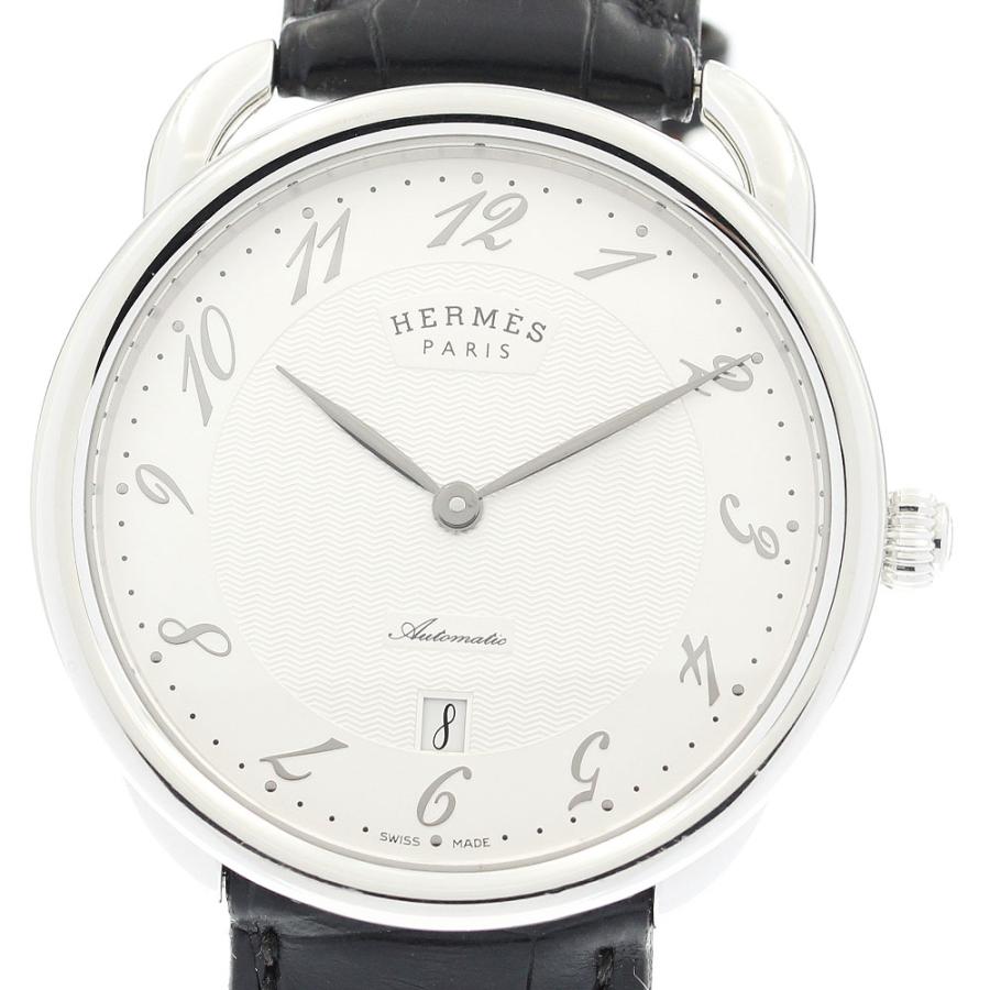 HERMES エルメス AR8.61aq アルソー デイト 自動巻き メンズ 箱・保証書付き_889076 : CLOSER Yahoo!ショップ - 通販 - Yahoo!ショッピング