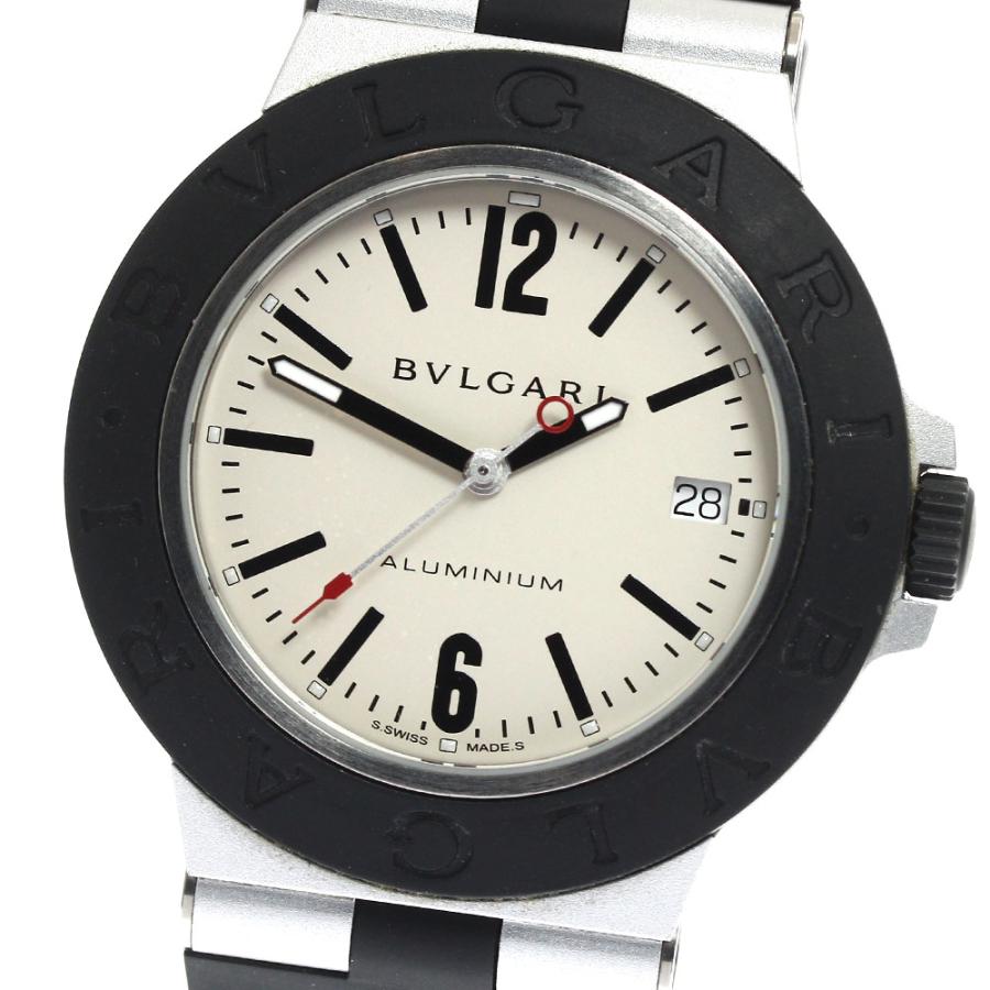 BVLGARI ブルガリ BB40AT アルミニウム デイト 自動巻き メンズ 良品 _889252 : CLOSER Yahoo!ショップ - 通販 - Yahoo!ショッピング