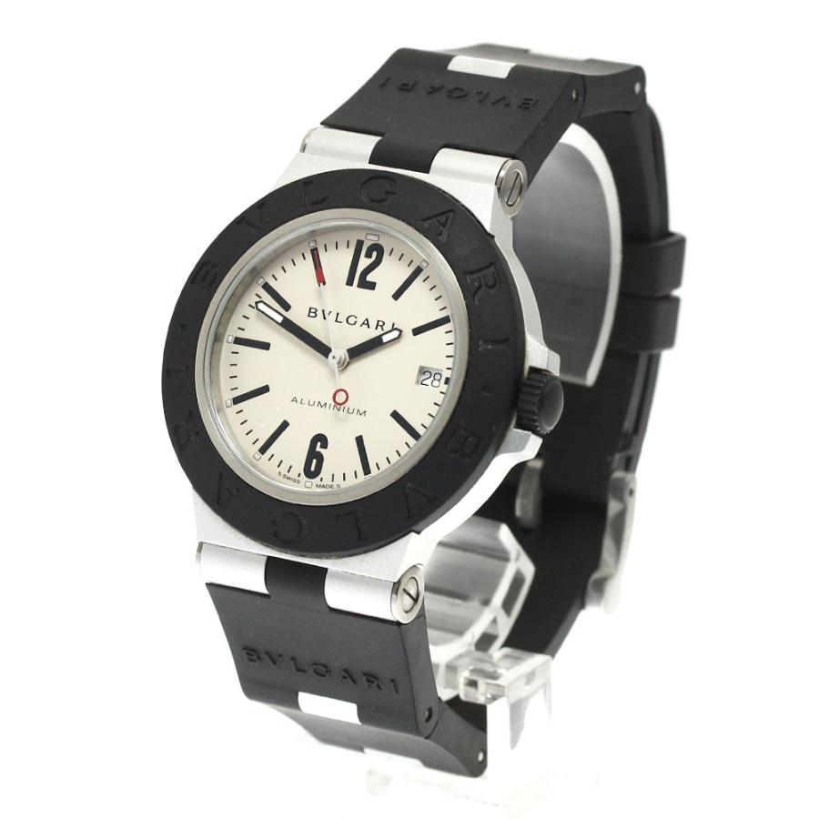 BVLGARI ブルガリ BB40AT アルミニウム デイト 自動巻き メンズ 良品 _889252 : CLOSER Yahoo!ショップ - 通販 - Yahoo!ショッピング