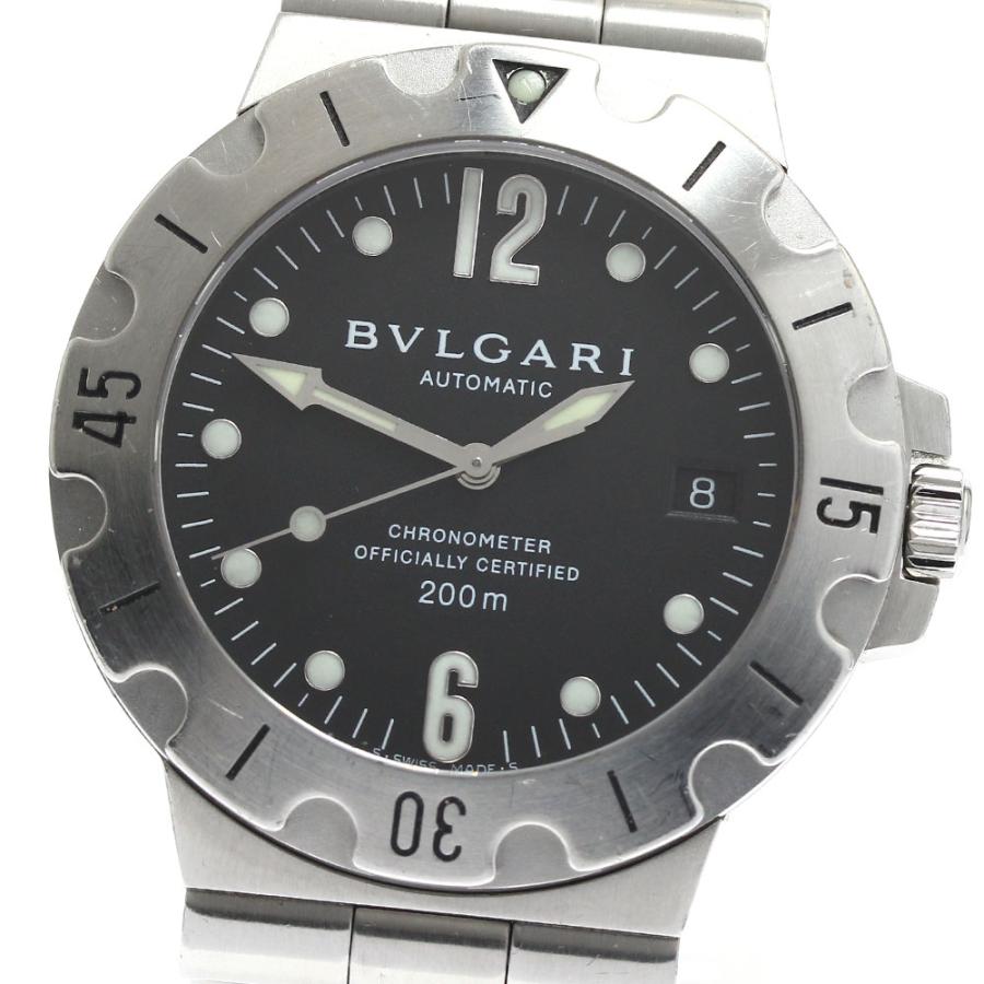 BVLGARI ブルガリ SD38S ディアゴノ スクーバ デイト 自動巻き メンズ _889372 : CLOSER Yahoo!ショップ - 通販 - Yahoo!ショッピング