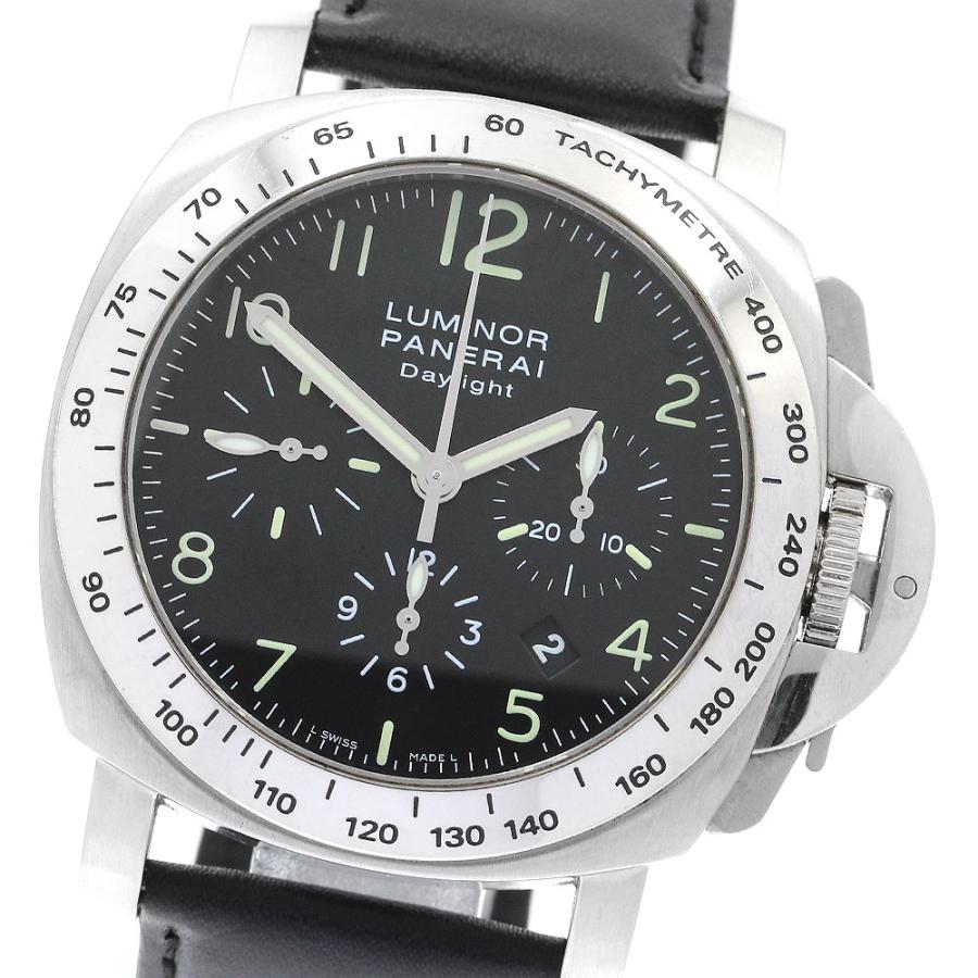 OFFICINE PANERAI パネライ PAM00196 ルミノール デイライト デイト クロノグラフ 自動巻き メンズ _889383 : CLOSER Yahoo!ショップ - 通販 ...