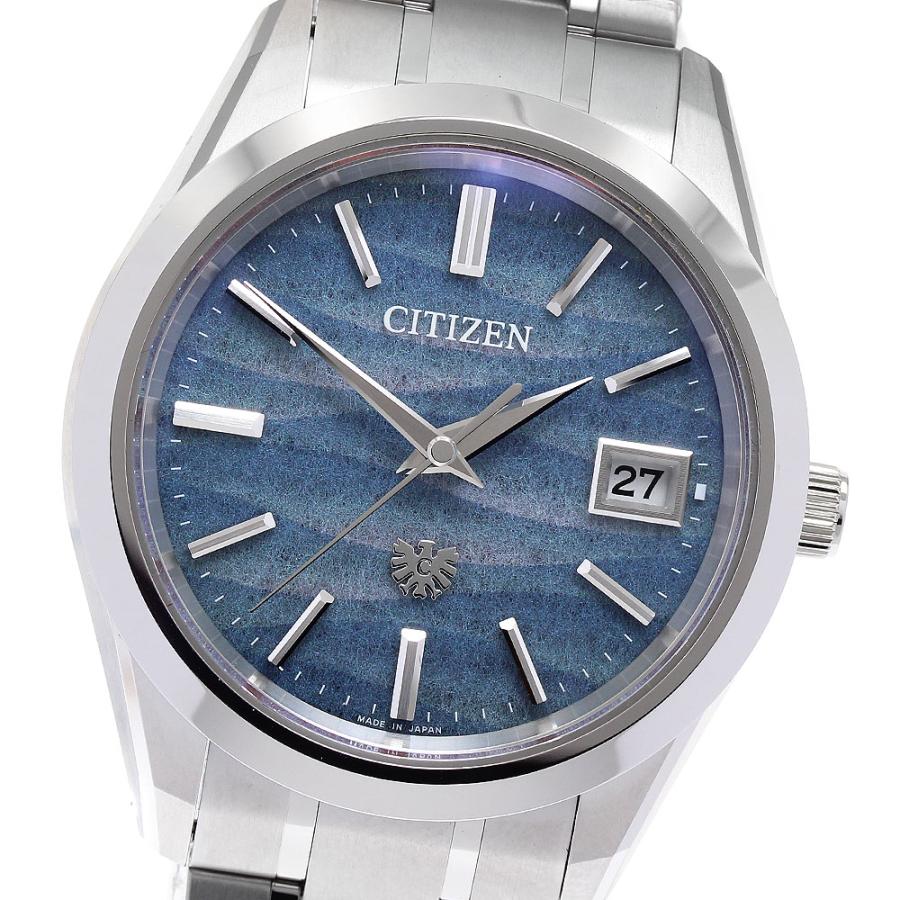 CITIZEN シチズン AQ4100-65H/A060-A1CT403 ザ・シチズン 和紙文字盤 ソーラー メンズ 極美品 箱・保証書付き_889682 : CLOSER Yahoo ...