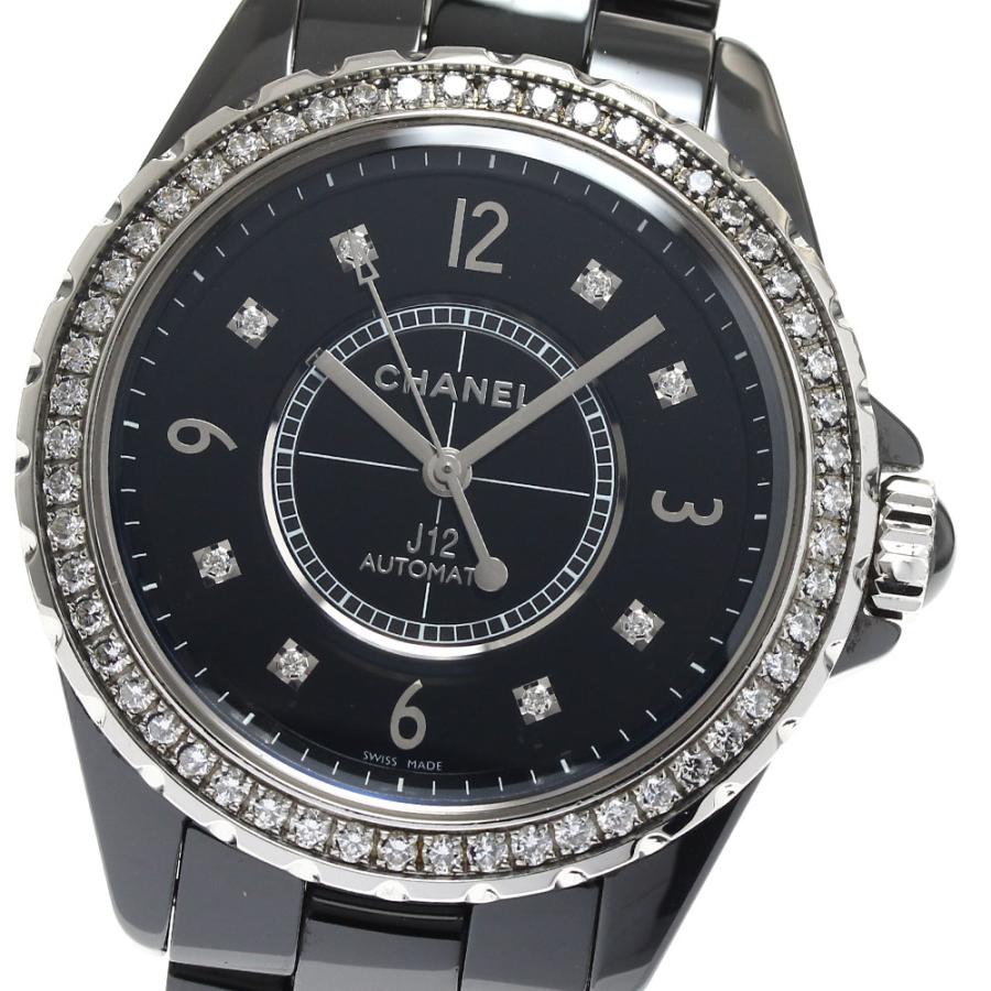 CHANEL シャネル H3109 J12 黒セラミック ダイヤベゼル 8P 自動巻き メンズ 美品 _890149 : CLOSER Yahoo!ショップ - 通販 - Yahoo!ショッピング