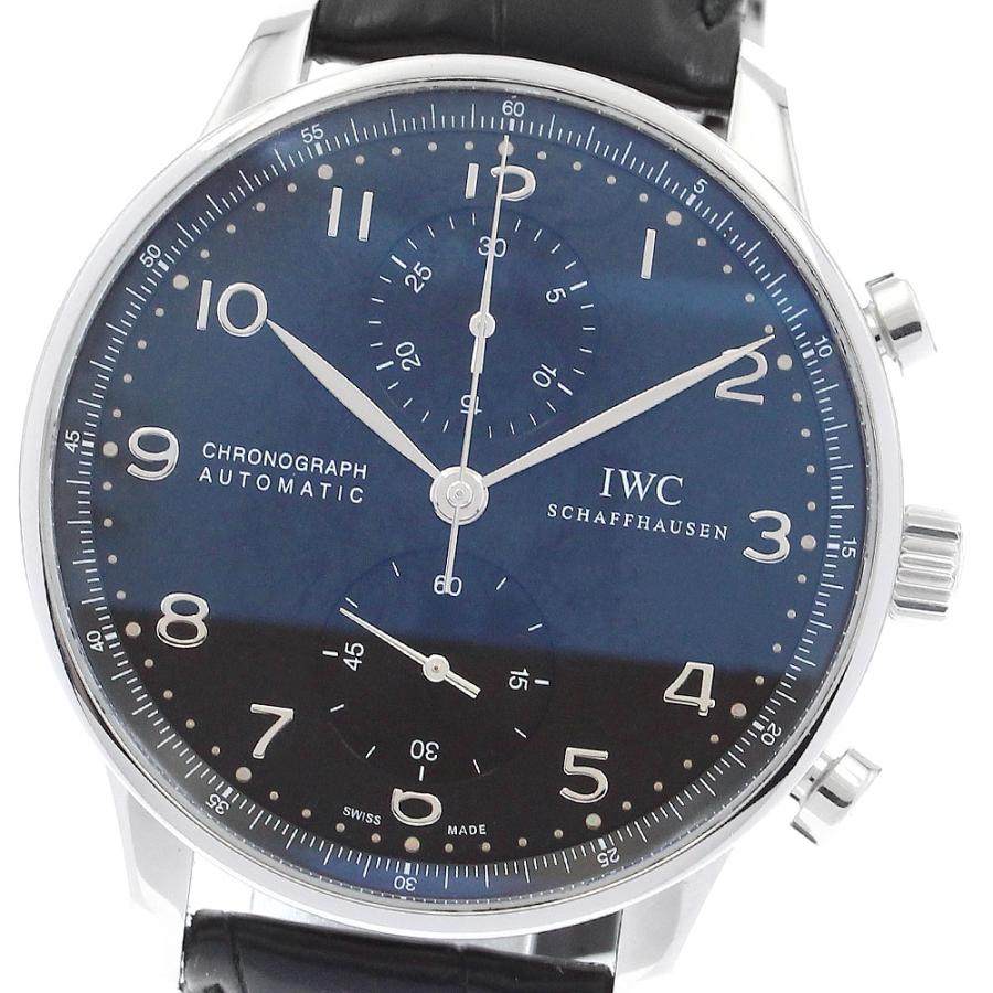 IWC SCHAFFHAUSEN IW371447 ポルトギーゼ クロノグラフ 自動巻き メンズ 保証書付き_890192 : CLOSER Yahoo!ショップ - 通販 - Yahoo ...